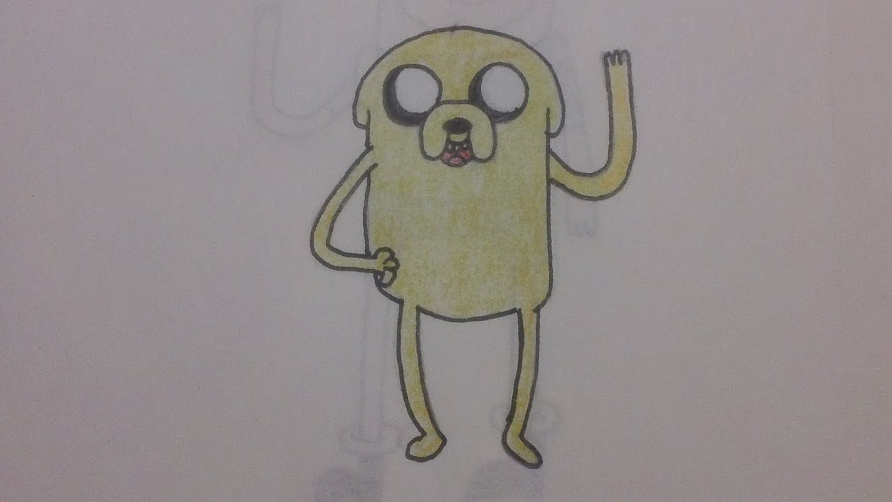304 - How to Draw Jake the Dog from Adventure Time! - YouTube
