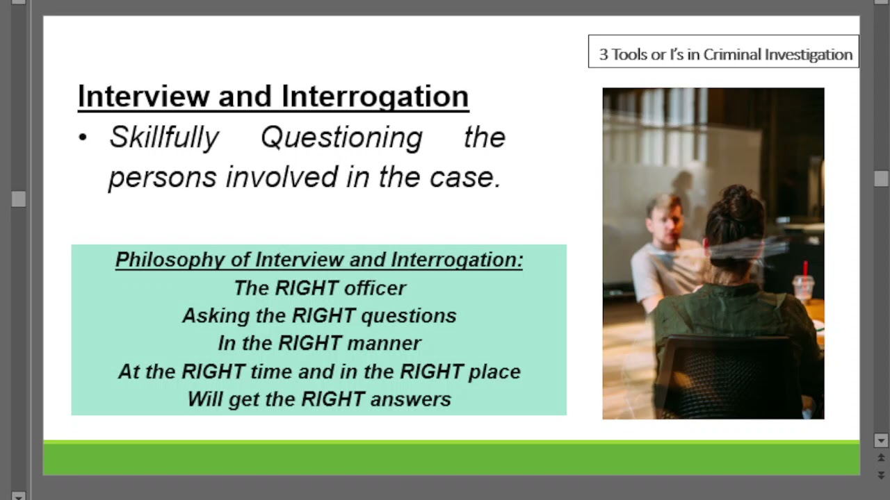 CDI1: 3Is UPDATED (Part 1) - YouTube