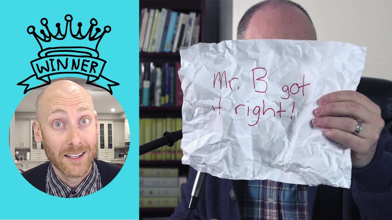 Red Pen Logic Got It Right | Way to Go Mr. B! - YouTube