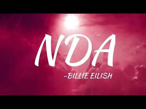 BILLIE EILISH - NDA ||Lyrics|| - YouTube