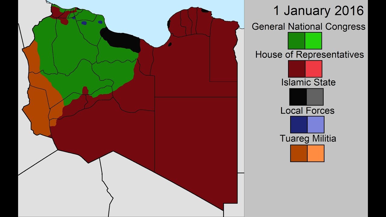 (Inaccurate & outdated) The Second Libyan Civil War (May 2014 - Dec ...