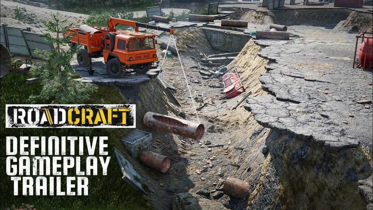 ROADCRAFT DEFINITIVE GAMEPLAY TRAILER #roadcraft #snowrunner - YouTube