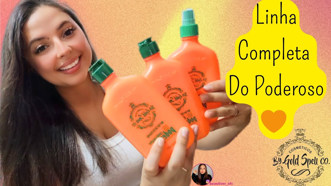 Linha Completa / Shampoo, condicionador e Tônico Poderoso ( + resultado ...