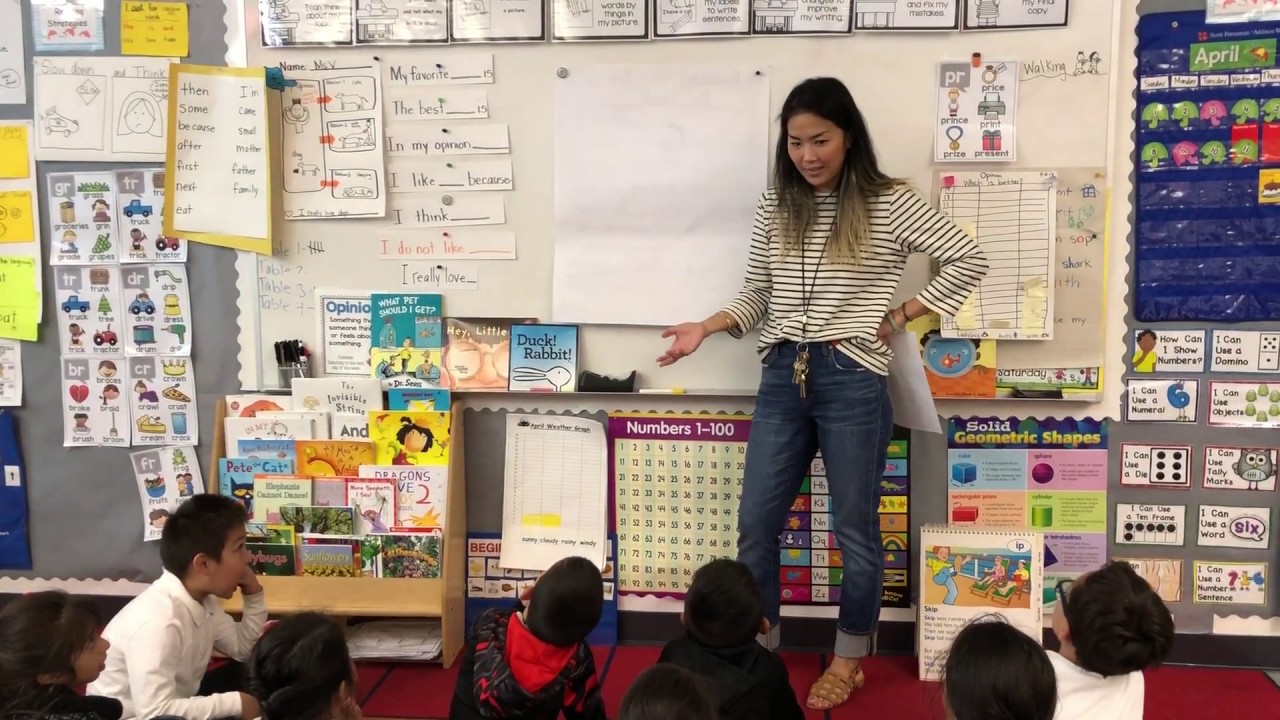 Immersion in Writing Workshop: Using a Checklist - YouTube