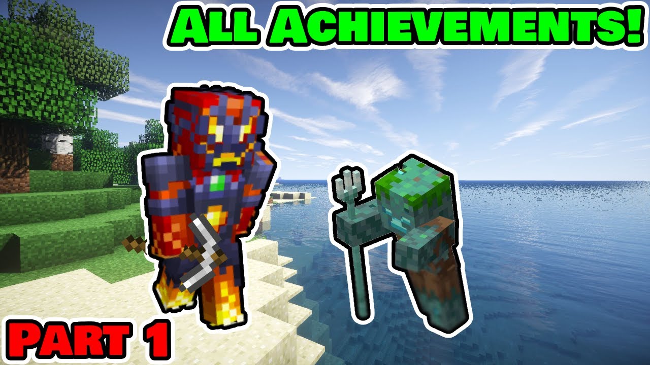 Getting All Advancements! | Minecraft Java Part 1 - YouTube