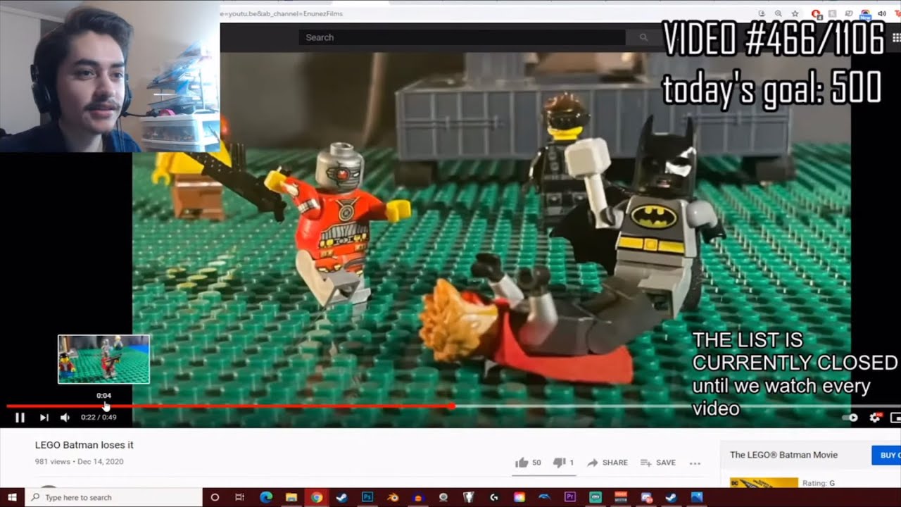 Edbound reacts to LEGO Batman loses it - YouTube