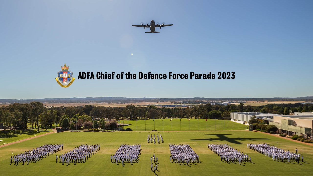 ADFA CDF Parade 2023 - YouTube