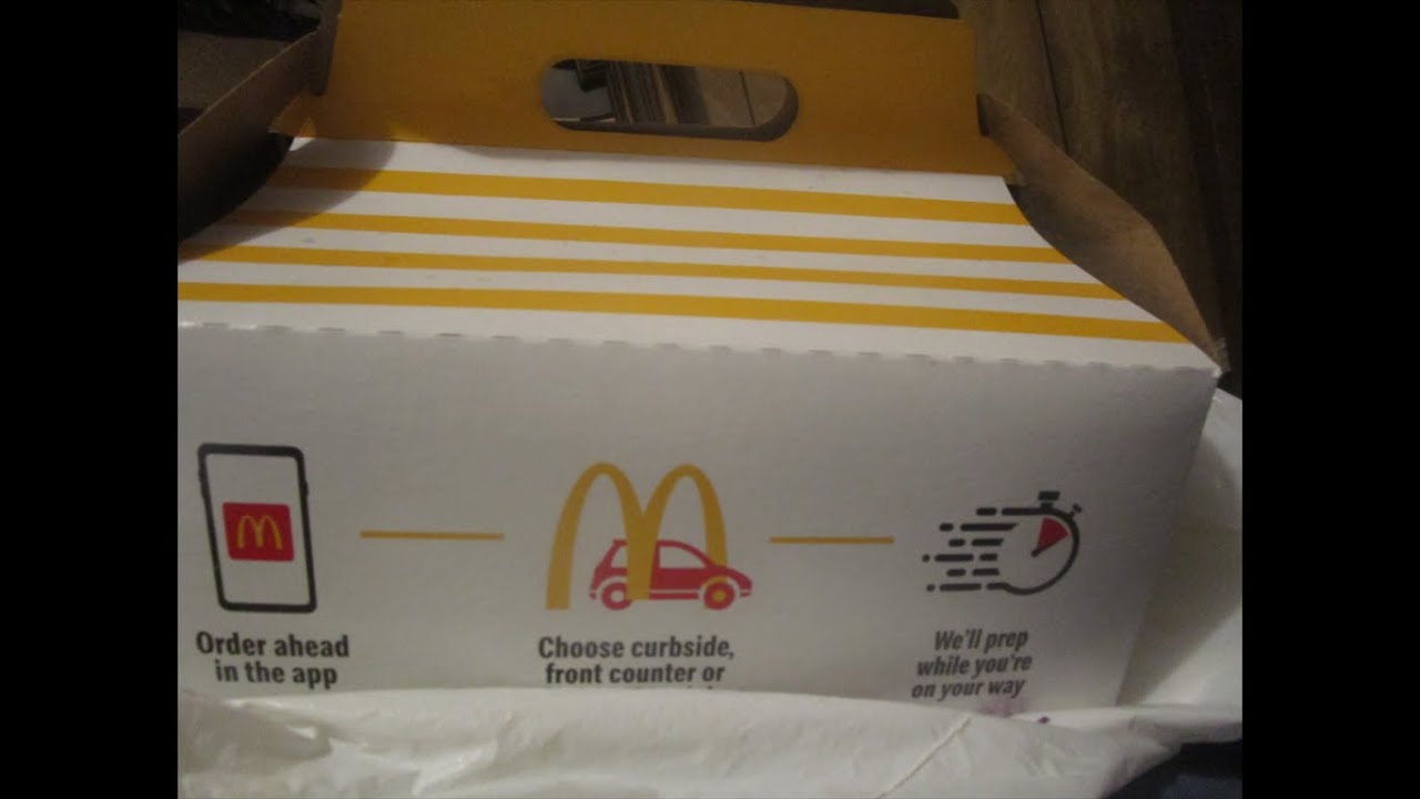 McDonald's ORIGINAL Dinner Box Complete Review & Experimentation # ...
