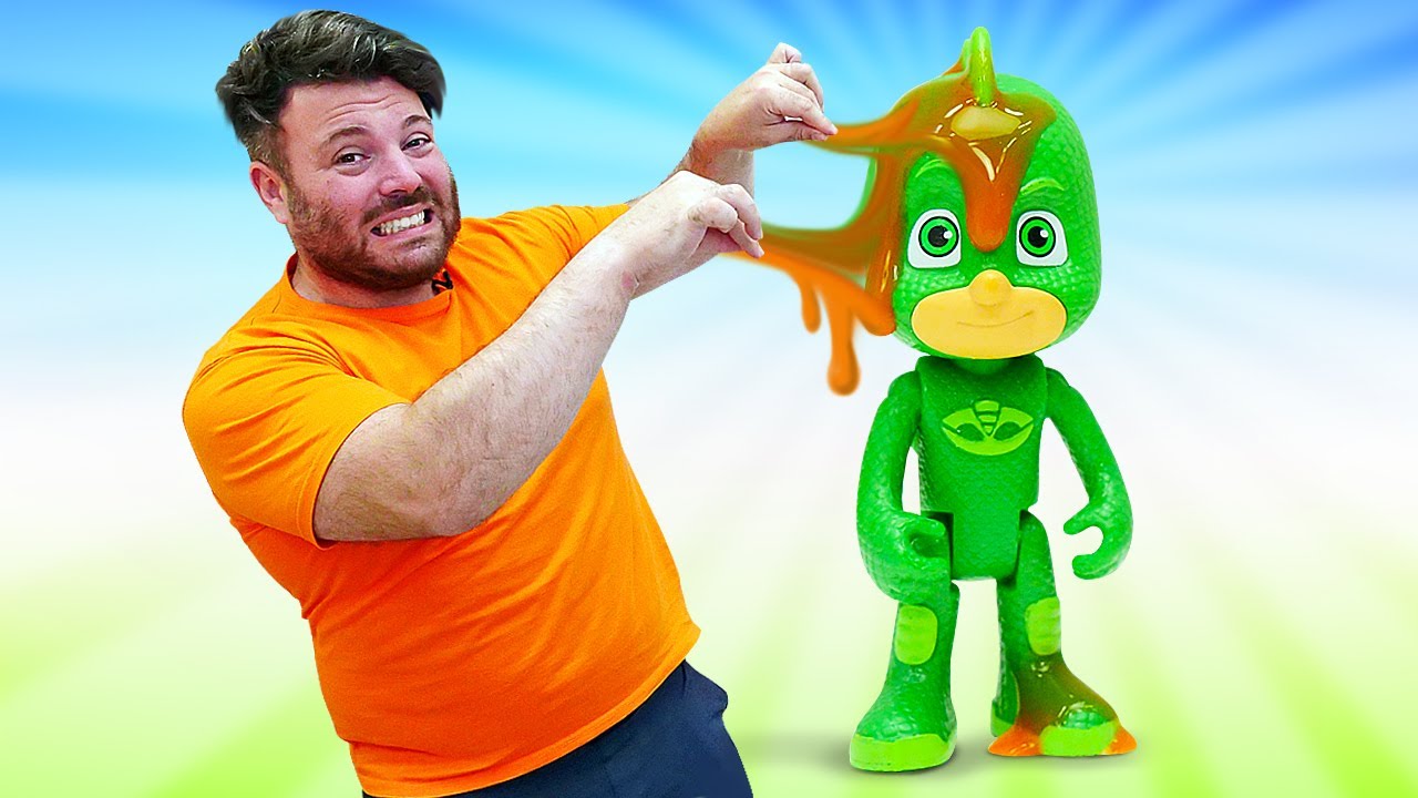 Giochi con lo slime all'asilo dei giocattoli. Video per bambini. I ...