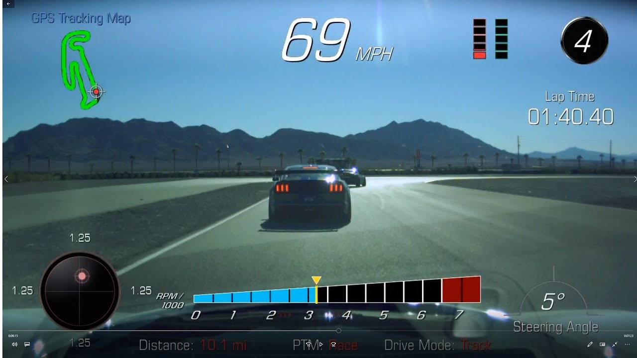 2019 Camaro ZL1 @ LVMS Outside Road course ( 2 Mile Layout ) - YouTube