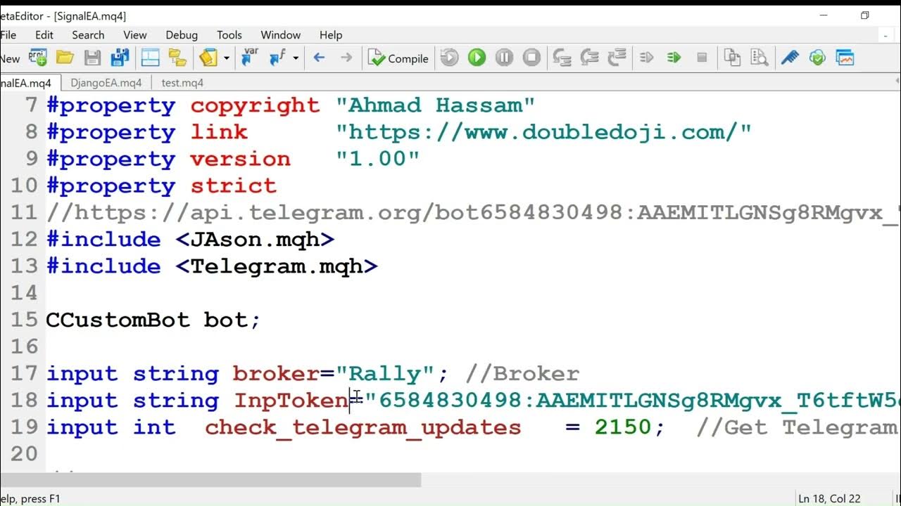 MQL4 MQL5 Course: What is CCustomBot? - YouTube