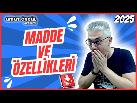 Umut Öncül | Madde ve Özellikleri #1 | PDF | 2025