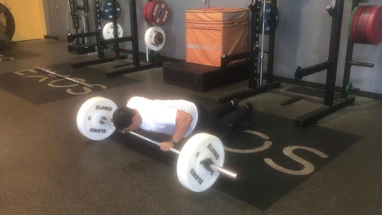 Barbell Roll-Out - YouTube