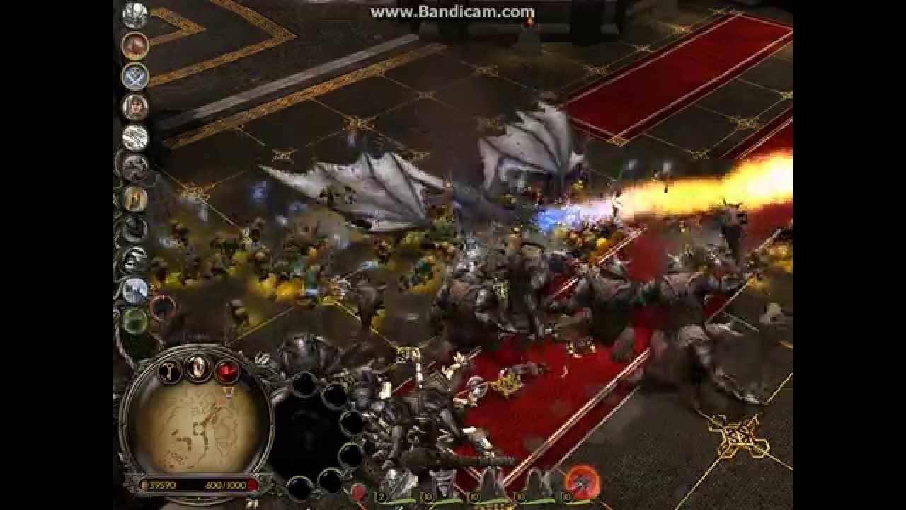 Lotr Bfme2 Dain Ironfoot Vs Fire Dragon Youtube