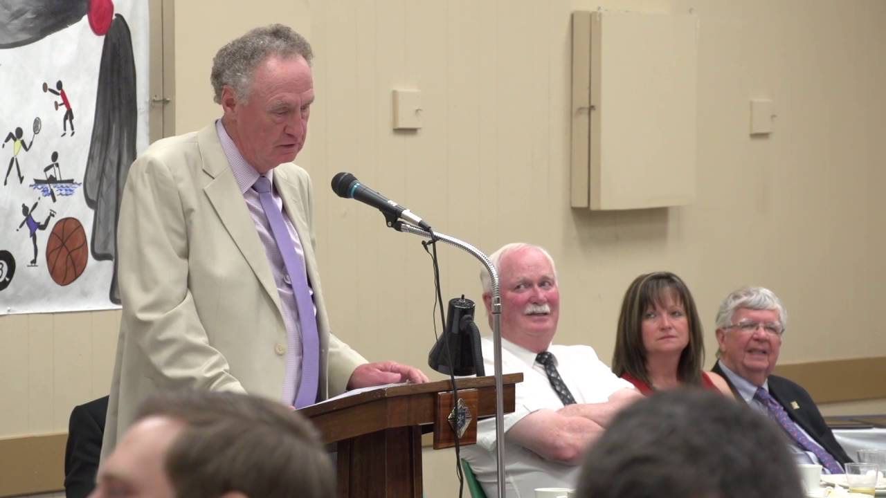 Gary McDonald - New Waterford & District Sports Hall of Fame Banquet ...