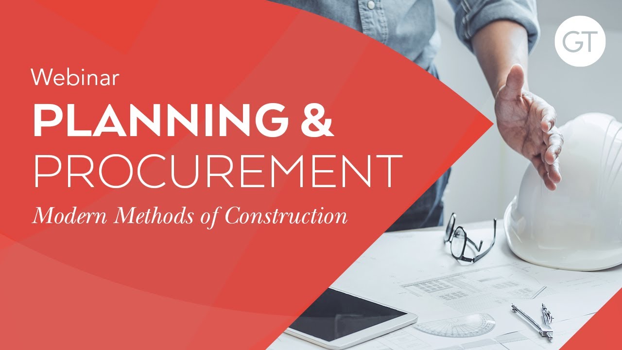 Modern Methods of Construction: Planning and Procurement - YouTube