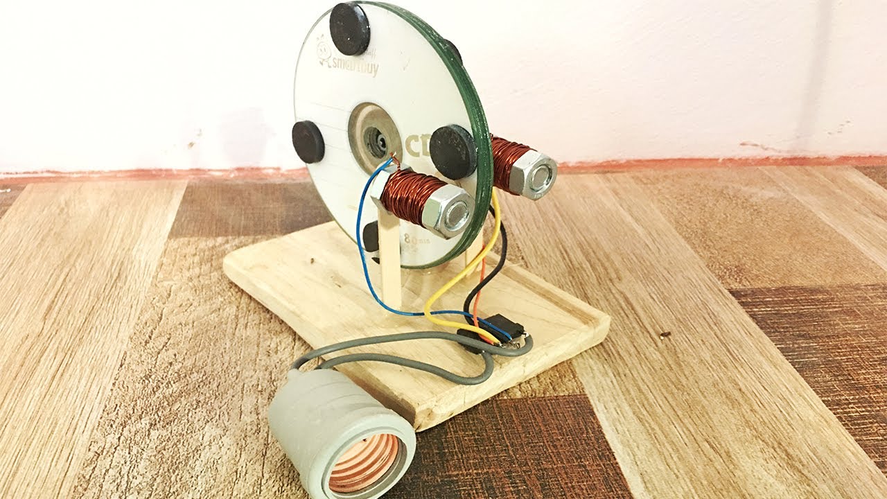 Free energy light bulb using magnet explanation , self running motor ...