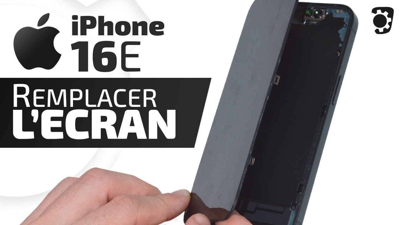 Changer facilement l'écran cassé de son iPhone 16e | Brico-phone - YouTube