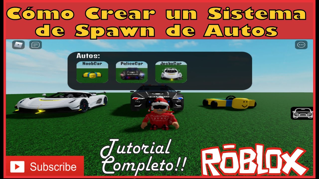 Cómo Crear un Sistema de Spawn de Autos - Tutorial Completo [ROBLOX ...
