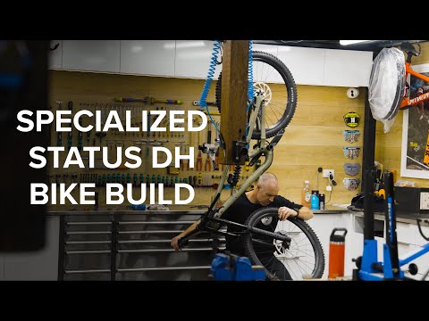 SPECIALIZED STATUS 2 DH 170 SATISFYING BIKE BUILD VIDEO!
