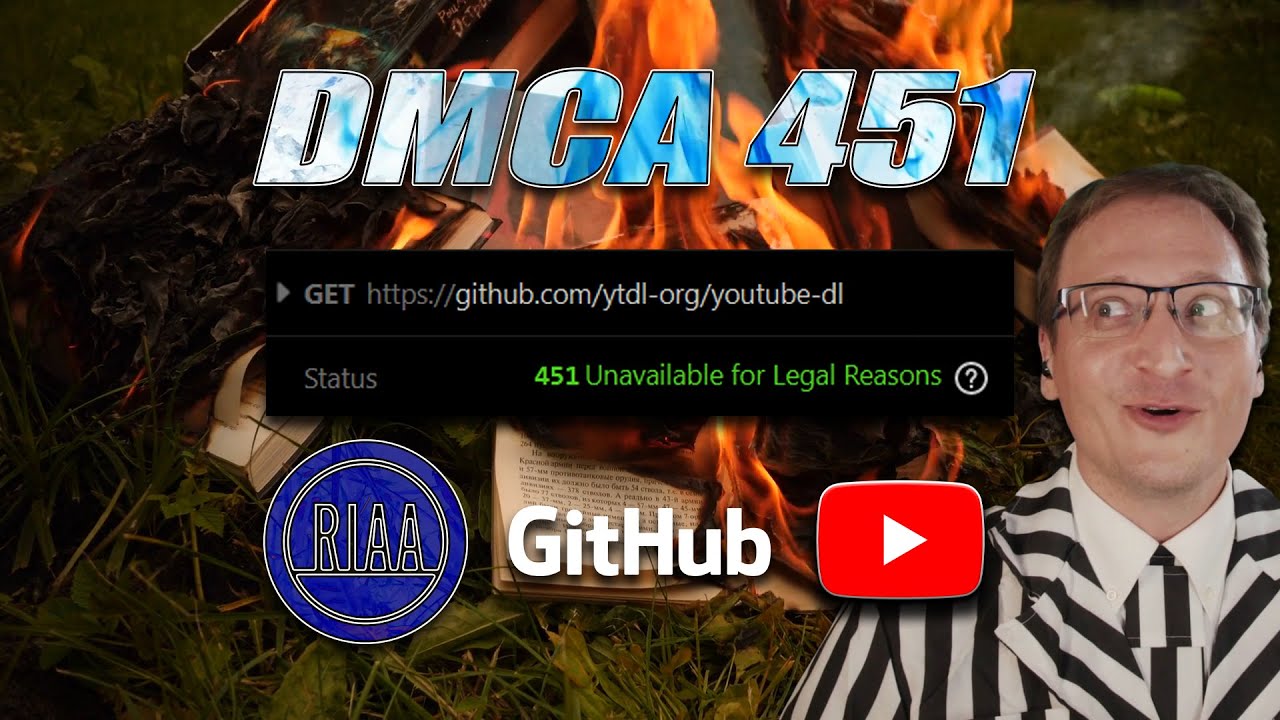 RIAA DMCAs youtube-dl from Github (Lawyer Reacts) - YouTube