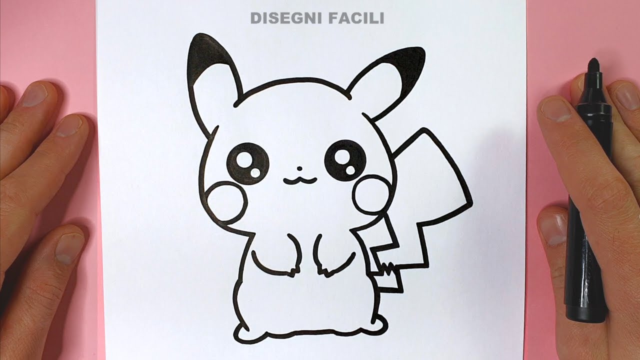 Come Disegnare Il Piccolo Pikachu