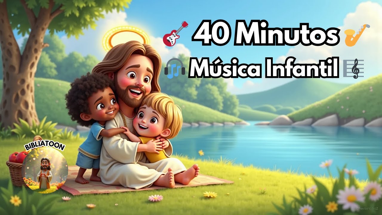 🎶Maratona de Música Gospel Infantil | Louvor Para Crianças e Bebês 🙌 ...