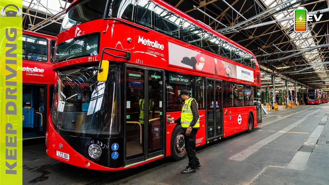 All-electric Routemaster bus by Equipmake - YouTube