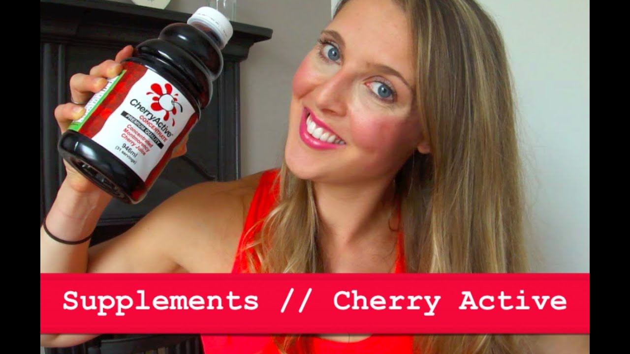 SUPPLEMENTS // Cherry Active Review + DISCOUNT CODE - YouTube