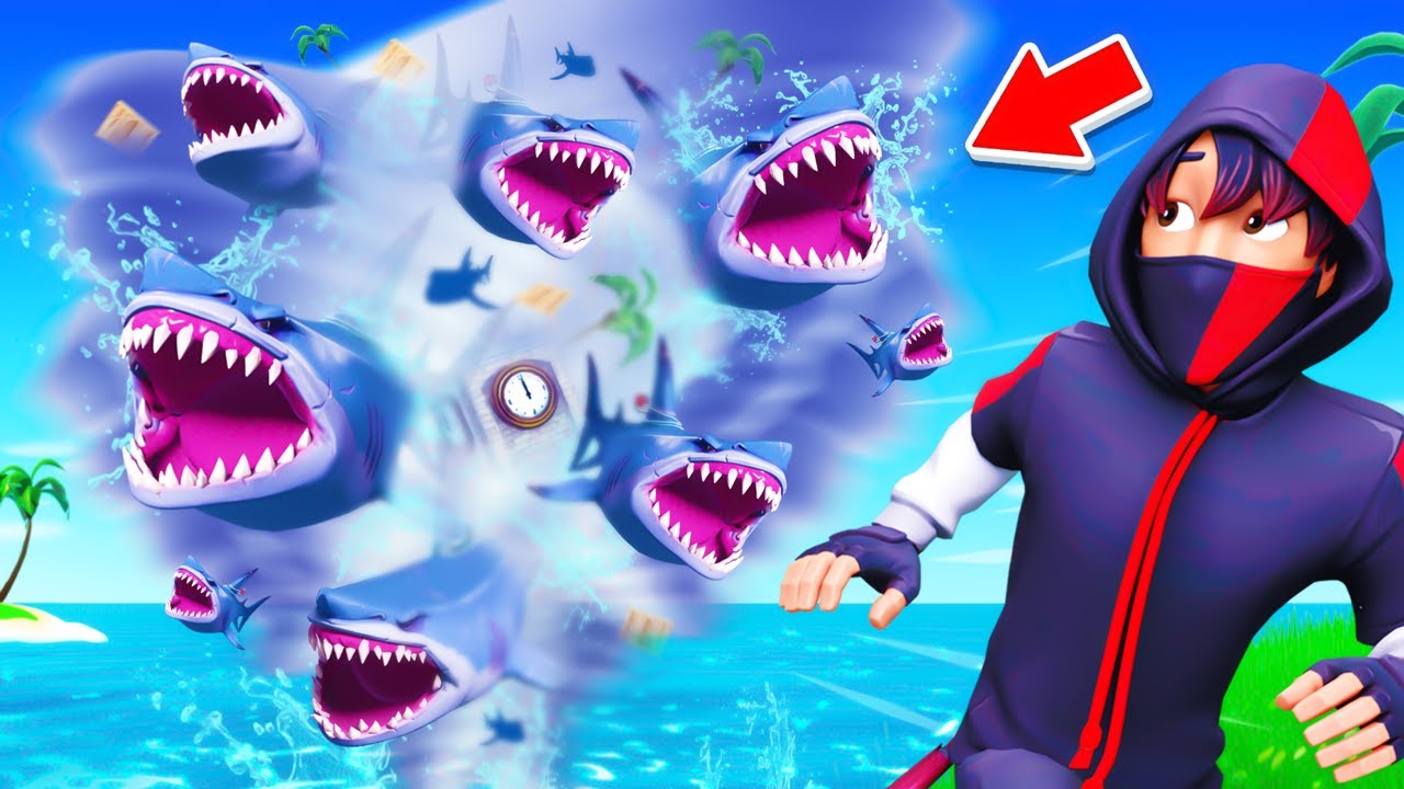 *NEU* HAI TORNADO in FORTNITE (Fliegende Haie) 🦈😱 - YouTube