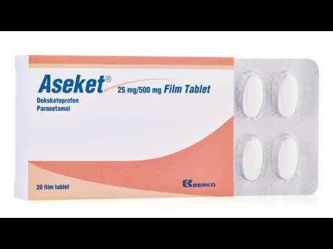 ASeket 25mg/500 mg Nedir Ne için Kullanılır Neİşe Yarar Yan Etkileri Nelerdir#tedavisinedir #ilaç 