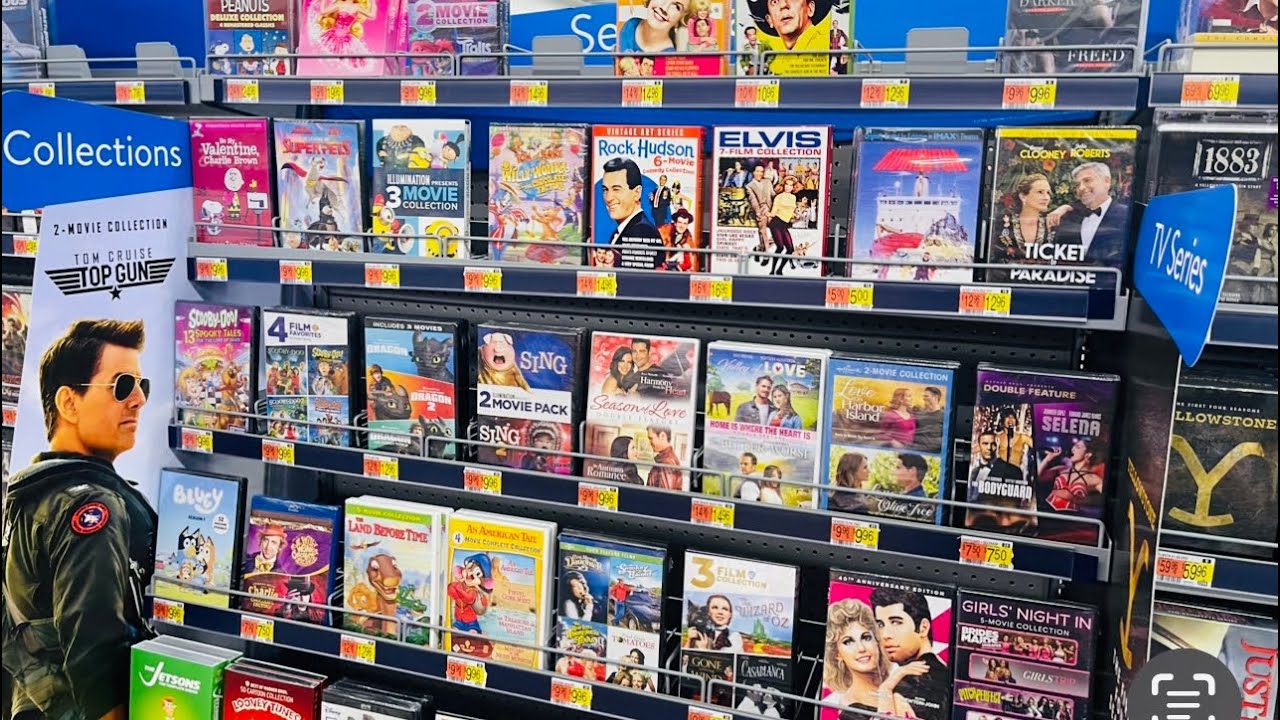 WALMART NEW MOVIE COLLECTION - YouTube