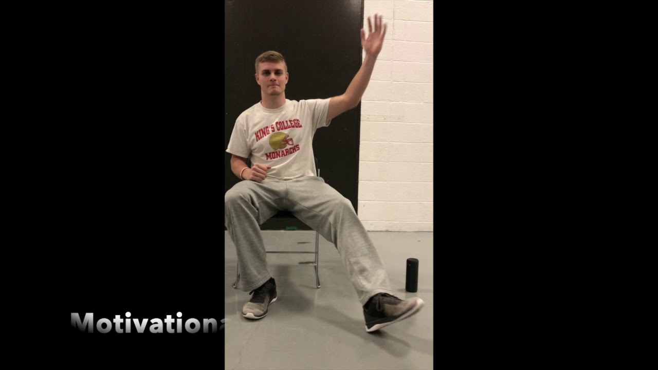 Traditional chair aerobics class - YouTube