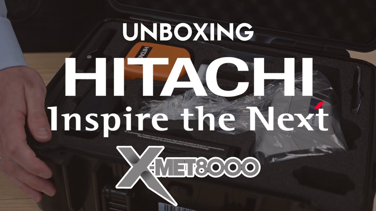 Unboxing Hitachi's XMET-8000 XRF Precious Metal Analyser! - YouTube