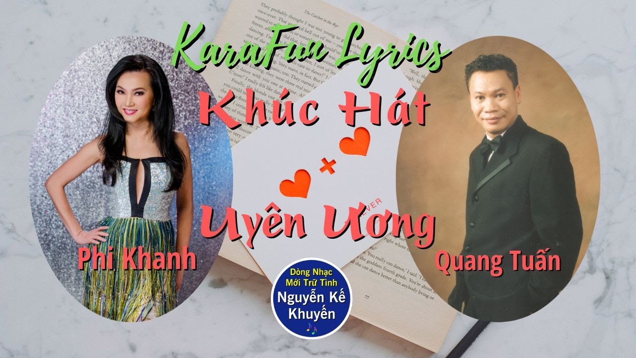 Khúc Hát Uyên Ương - KaraFun LYRICS - Phi Khanh Ft. Quang Tuấn - YouTube
