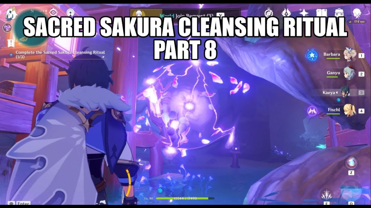 Sacred Sakura Cleansing Ritual part 8 | Genshin Impact - YouTube
