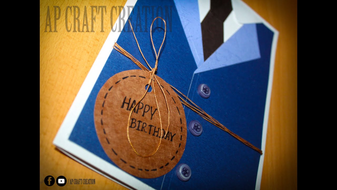 How to make Blazer card in very easy way | Step by step - YouTube