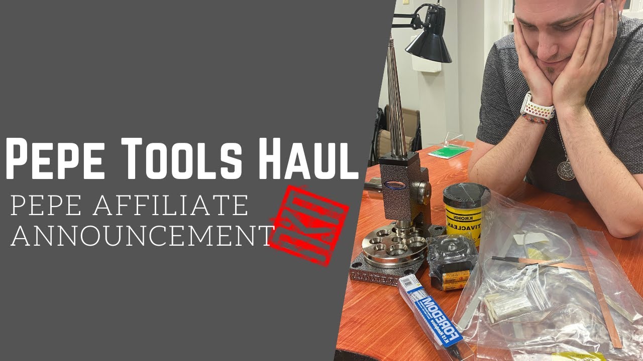 Pepe Tools Haul Unboxing | Pepe Tools Affiliate Announcement - YouTube