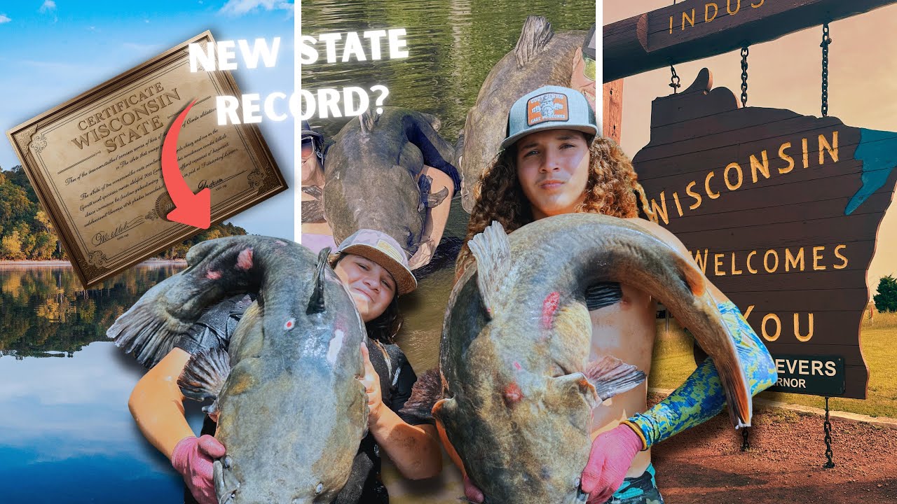 Record Breaking Catfish Caught and Certified in Wisconsin! - YouTube