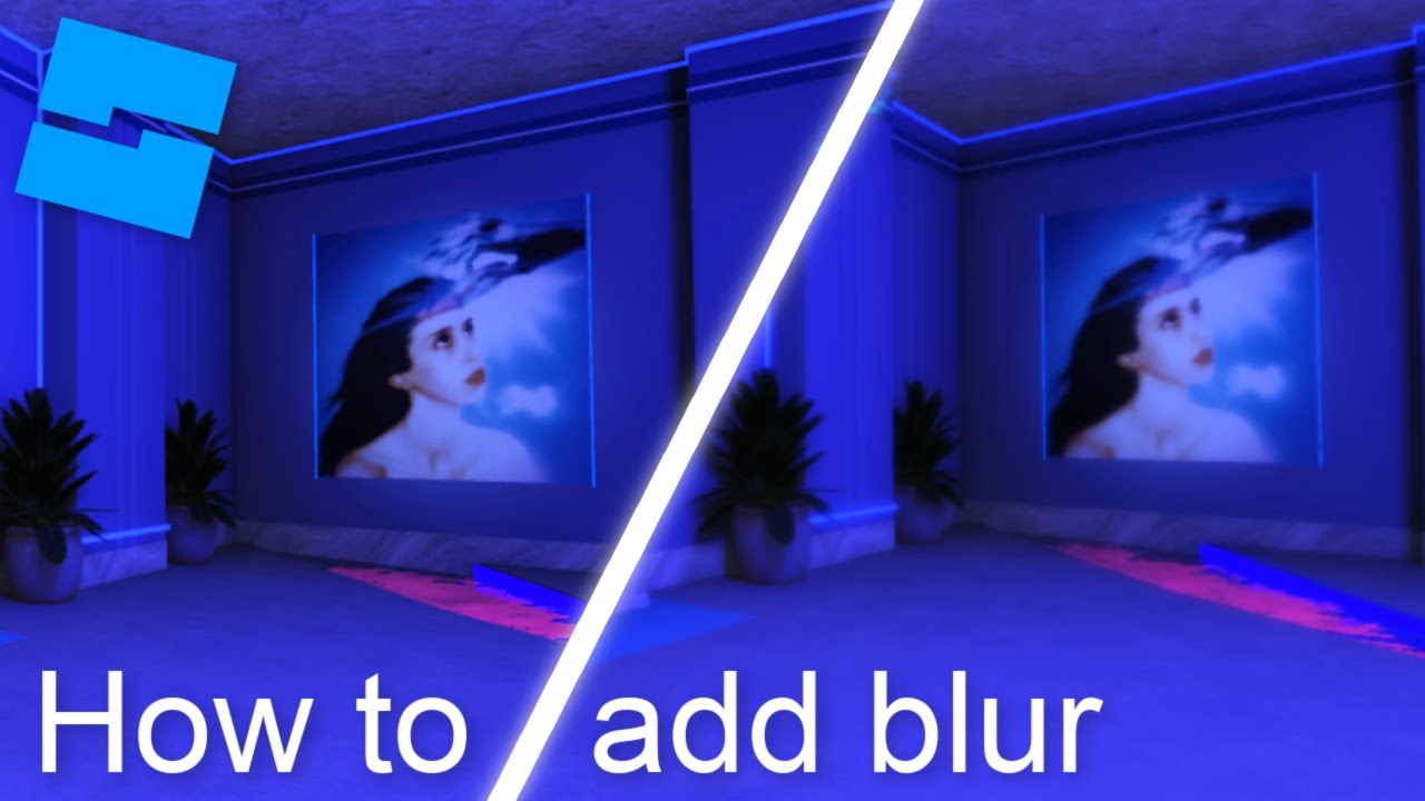 How to add a blur effect in Roblox Studio - YouTube