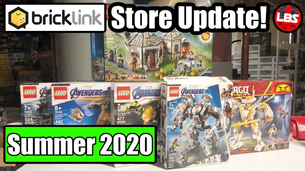 My LEGO Bricklink Store Update/Tour Summer 2020 - YouTube