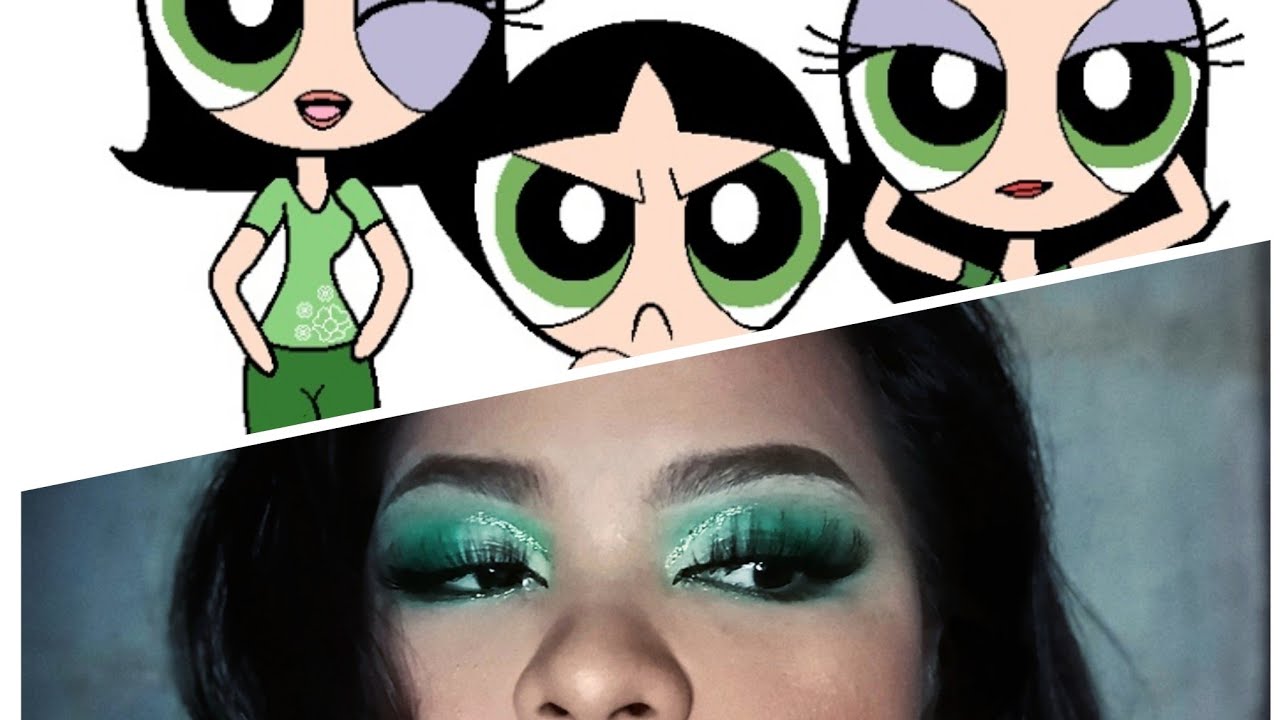 Powerpuff Girls Inspired Makeup (Series) : Buttercup (Reimagined) - YouTube