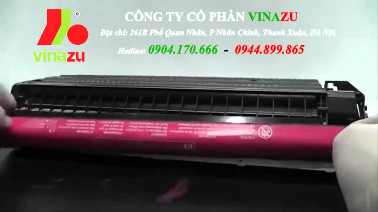 HP CLJ 5500,5550 muc C970A 973A vinazu 0944899865 - YouTube