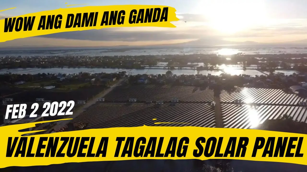 GRABE SOLAR PANEL FARM SA TAGALAG VALENZUELA ANG DAMI - YouTube