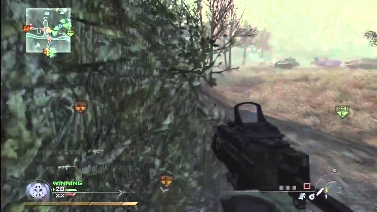 MW2 Wasteland Domination (M93 Raffica) (Nuke) - YouTube