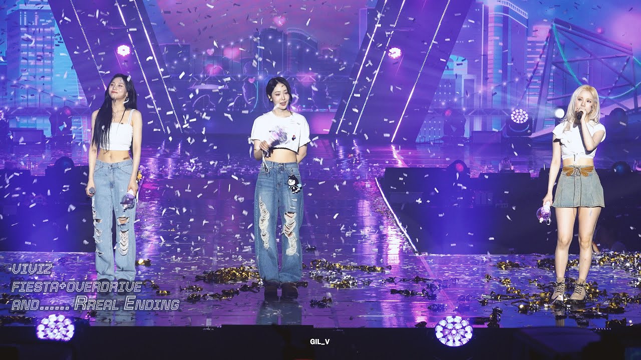 240602 비비지(VIVIZ) - Fiesta+Overdrive+real Ending 직캠(Fancam) I V.hind ...