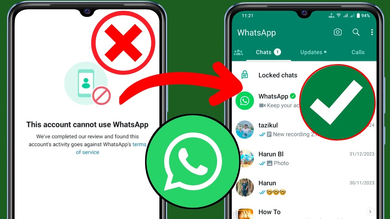 Fix This Account Cannot Use WhatsApp Problem Solved (NEW UPDATE) | This ...