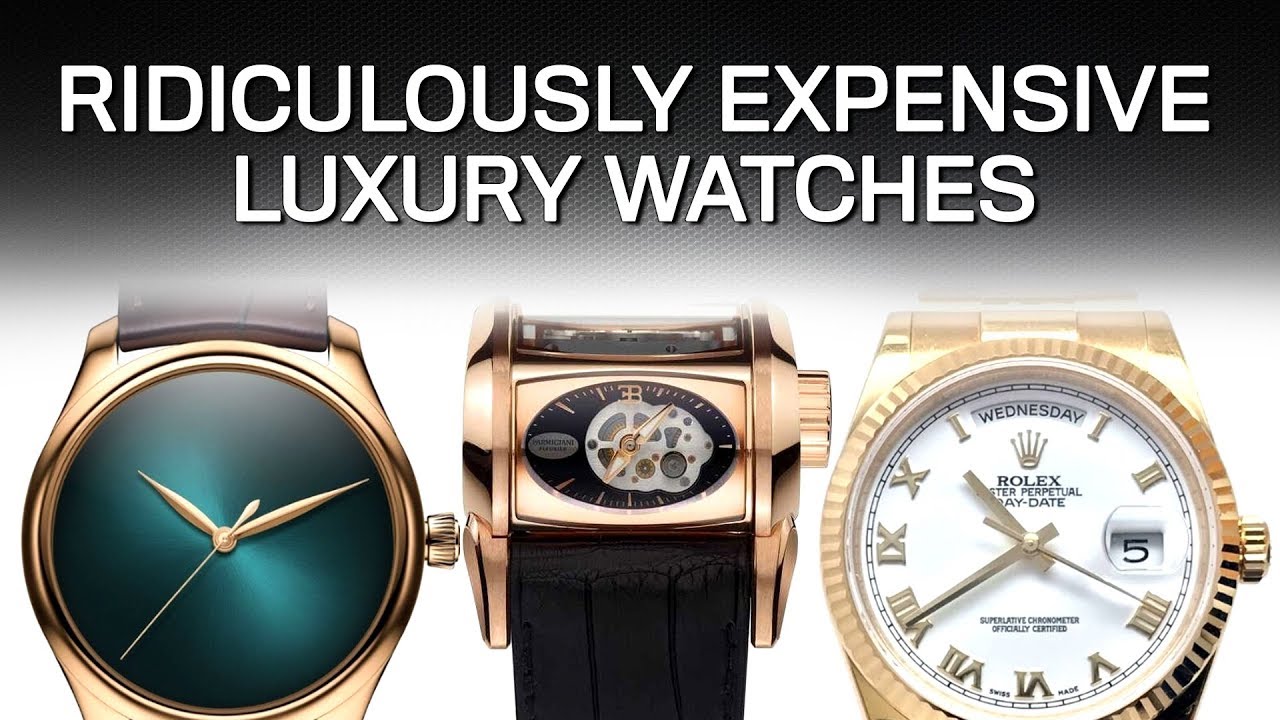 Ridiculously Expensive Luxury Watches | $285,000 for One Watch??? - YouTube
