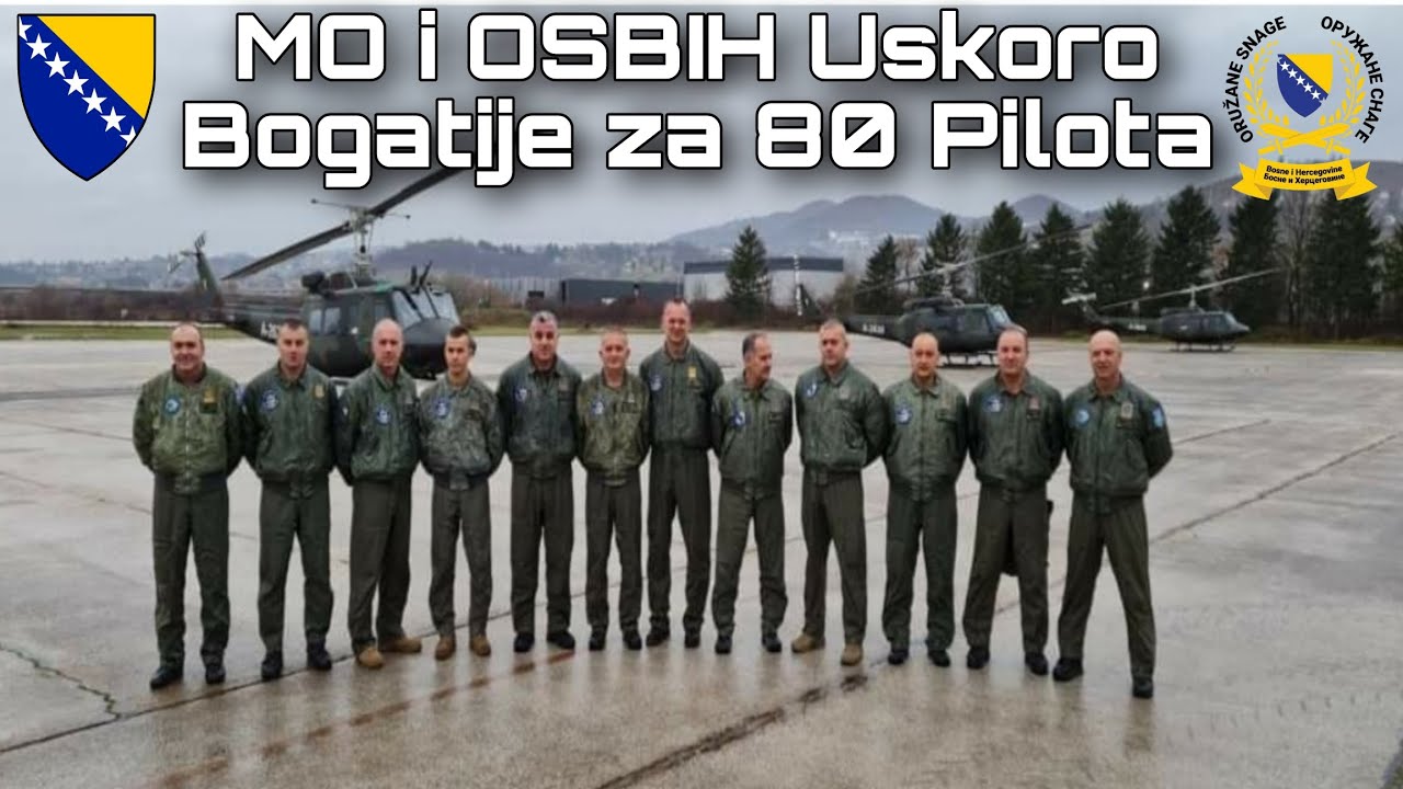 Školovanje vojnih pilota OSBIH koštat će $15.Milliona - YouTube