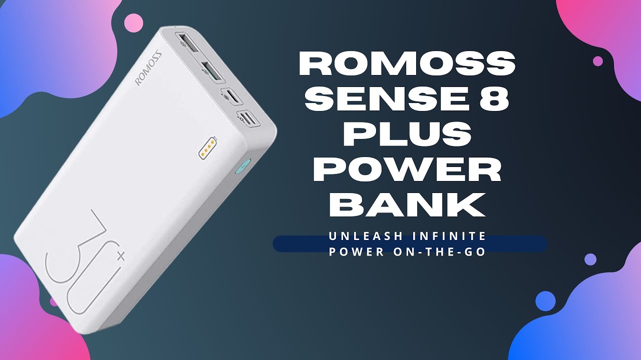 "Unleash Infinite Power On-The-Go with Romoss Sense 8 Plus Power Bank ...